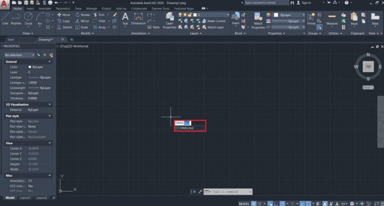تغییر اسکیل Dimension در اتوکد (دستور Dimscale) - آکادمی شریفی | آموزش ...