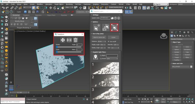 آموزش اسکریپت dappled light generator - آکادمی شریفی | آموزش نرم ...